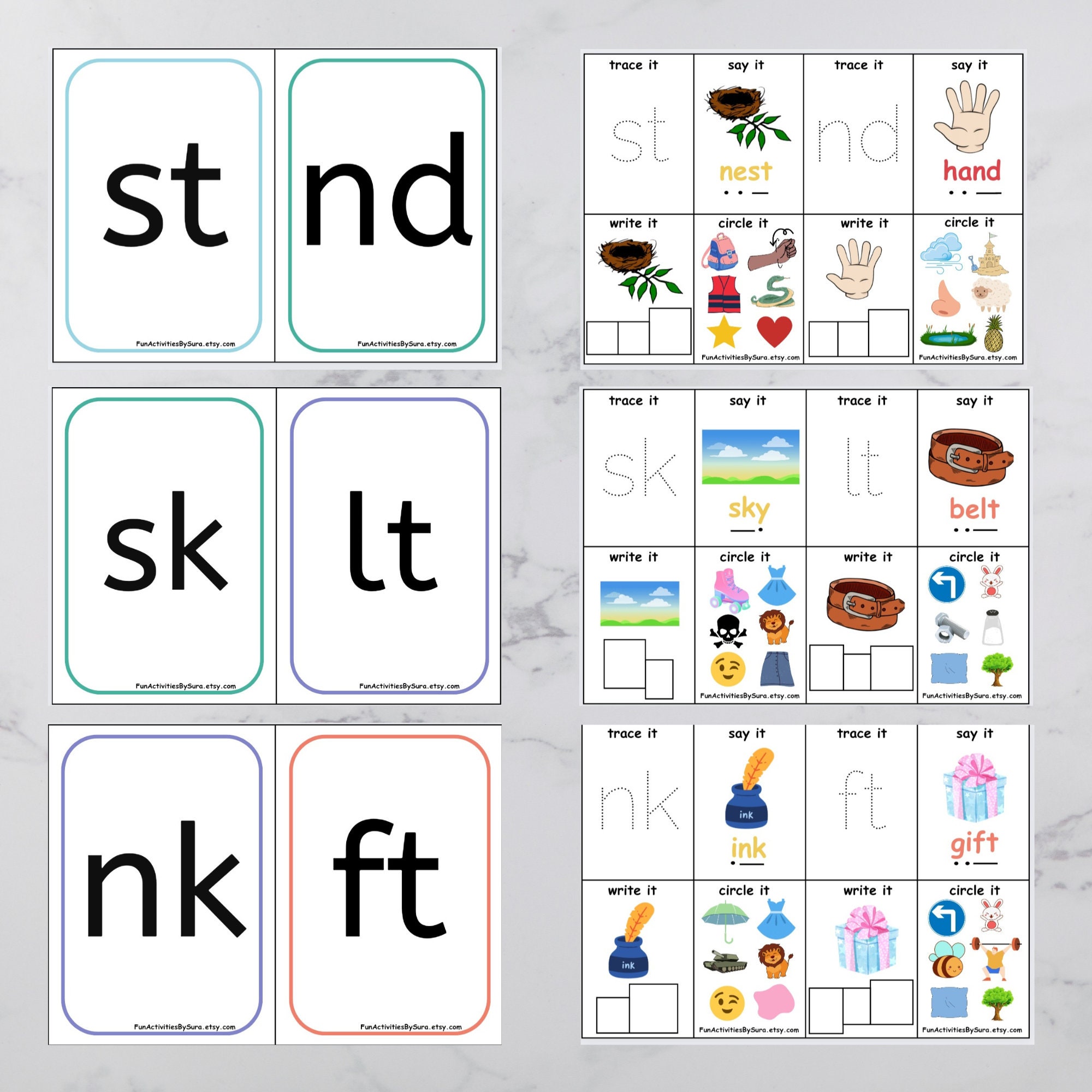 Phase 4 Phonics Cards, Phonics, Learning Phonics, Homeschooling, Early ...