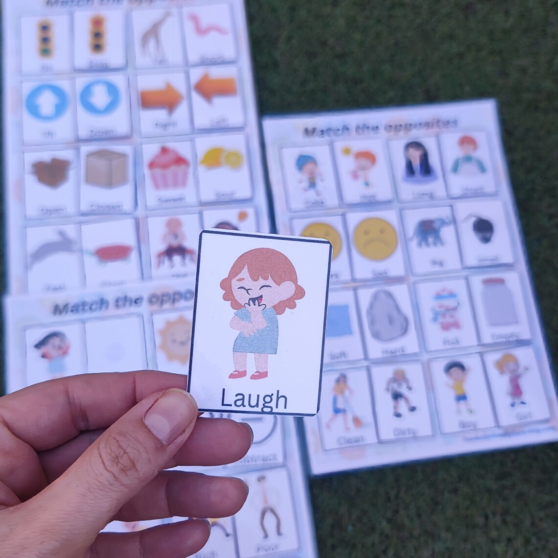 Opposites Matching Activity, Preschool, Kindergarten, Nursery, Special ...