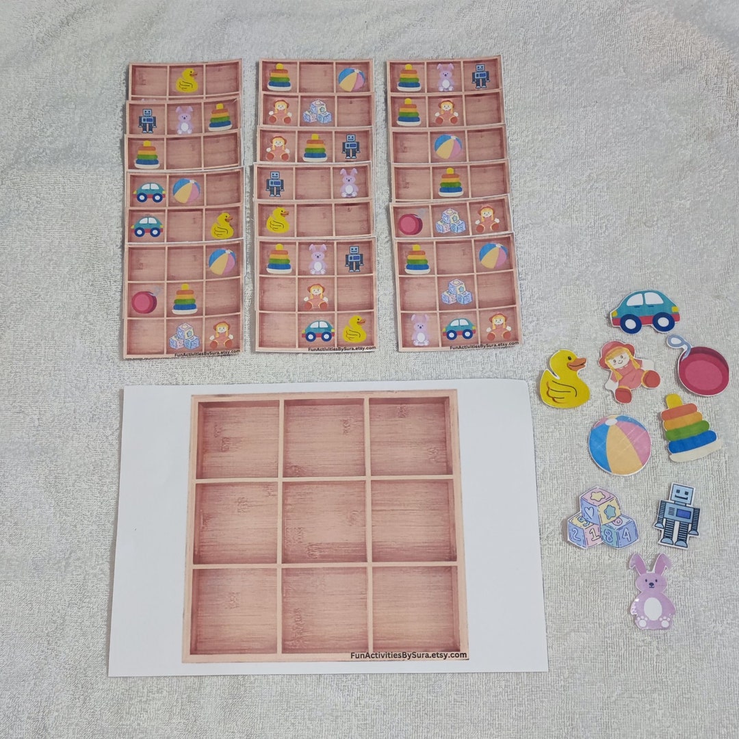 Logic Matching Game, Patterns Matching, Toddler Printable Activities ...
