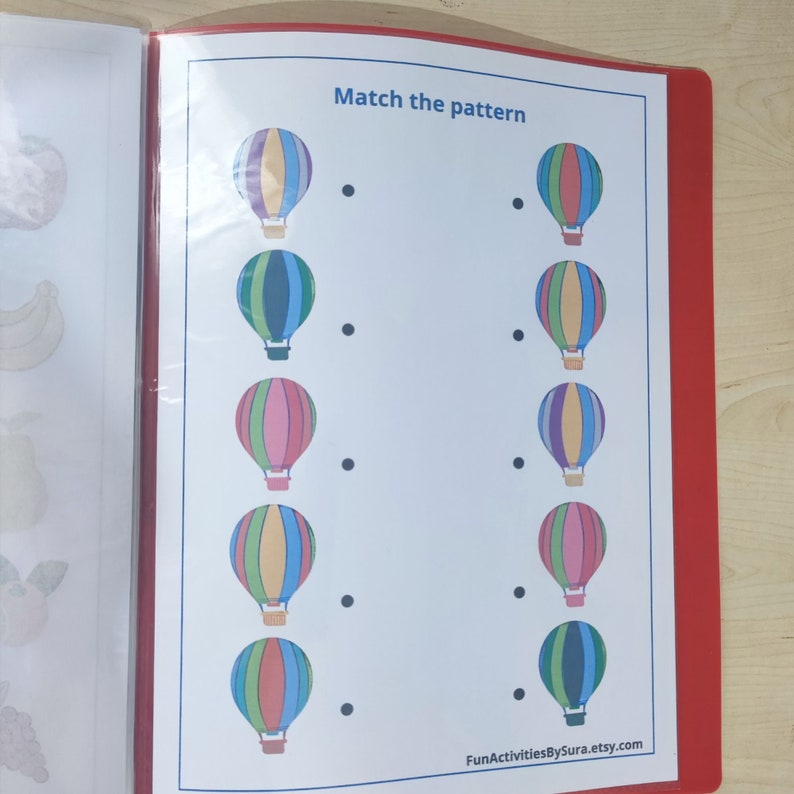 Matching Activity Book, Match the Shapes, Animals and Their Foods ...