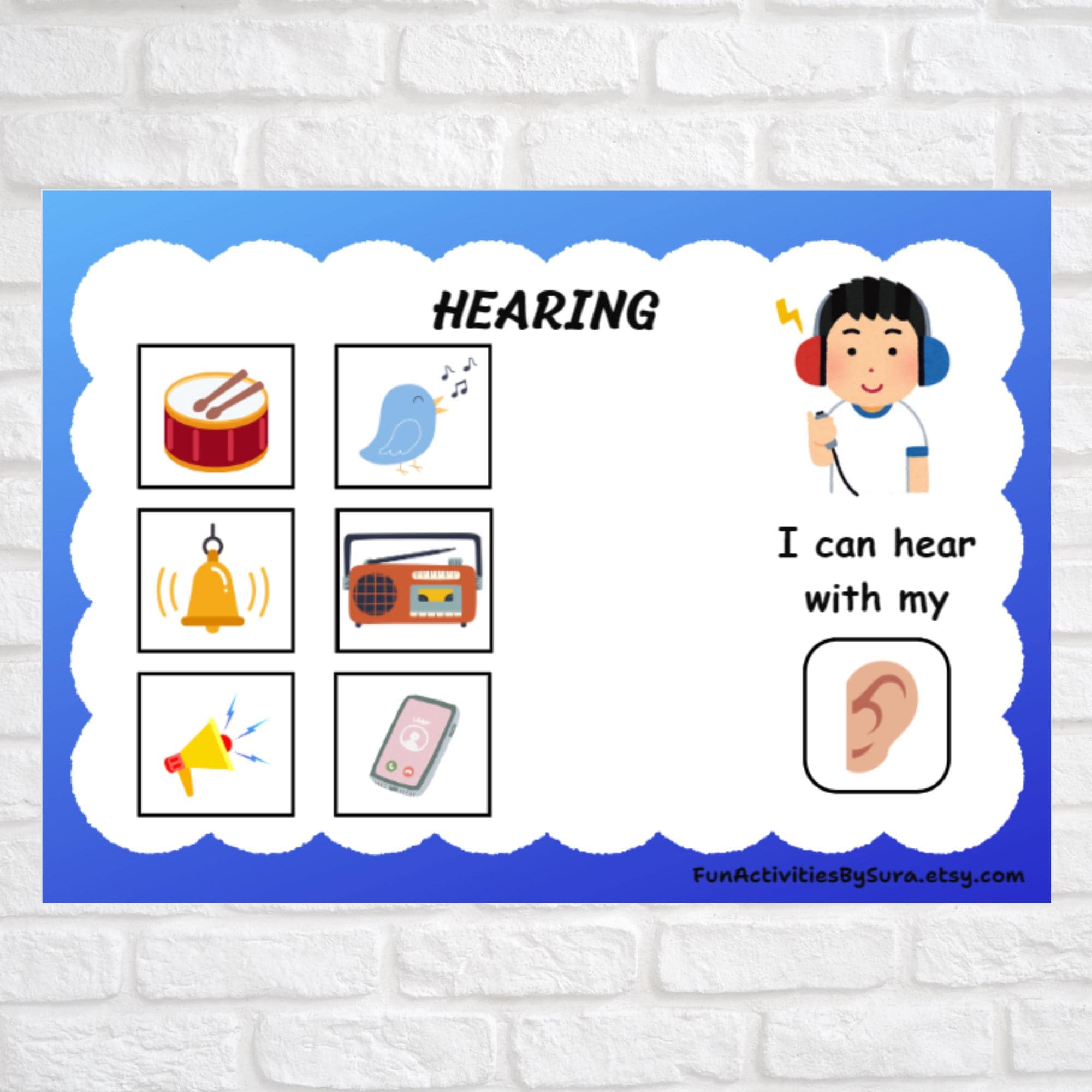 Five Senses Sorting Activity Printable, 5 Senses Sorting, Homeschool ...