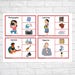 Community Helpers Clip Cards: Professions Printable Activity (digital ...
