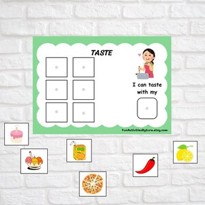 Five Senses Sorting Activity Printable, 5 Senses Sorting, Homeschool ...