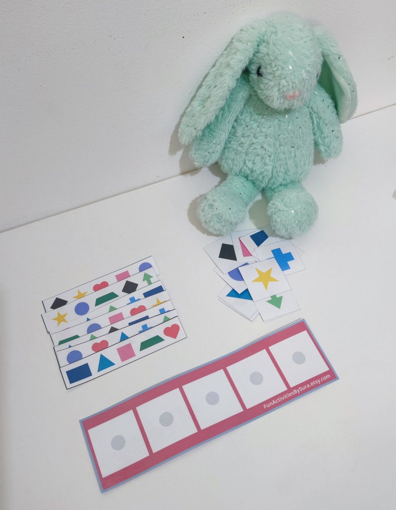 Make the Same Patterns Activity Toddler Activities Pattern - Etsy UK