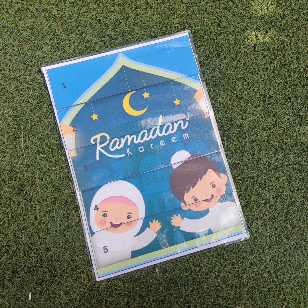 Ramadan Kids Puzzle, Ramadan Activity for Kids, Ramadan Printable ...