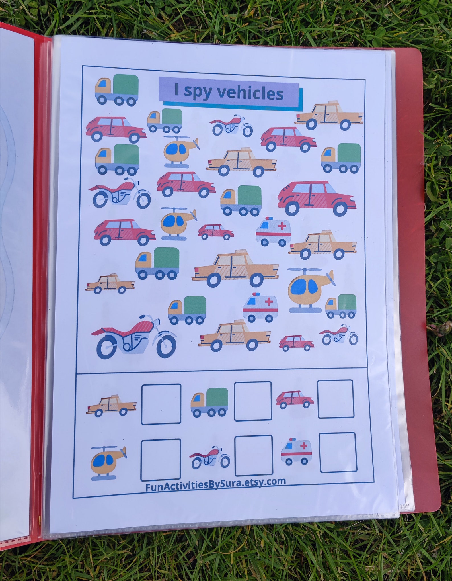 I Spy Activity Book, I Spy Printable Activity Sheets, Preschool ...