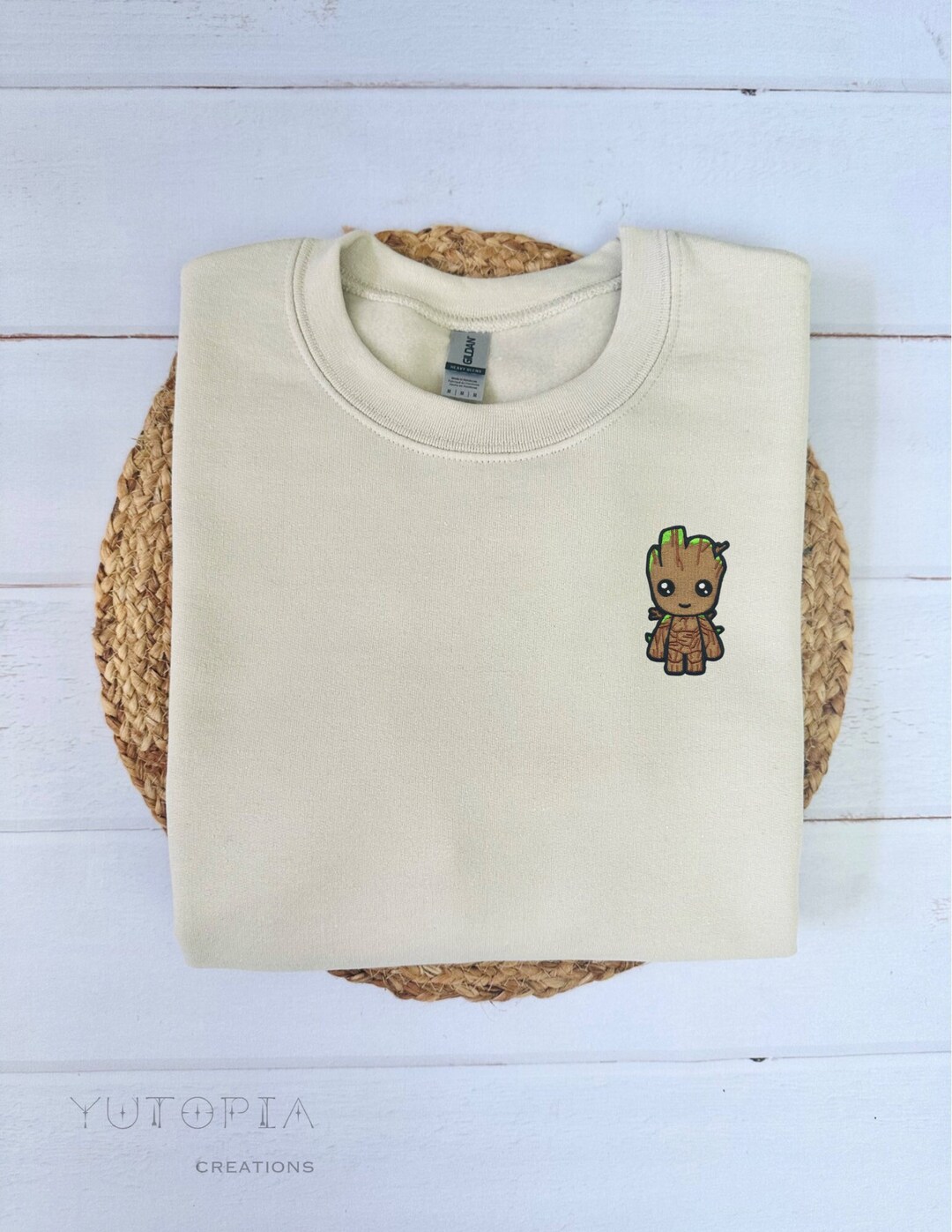 Disney, Groot From Guardians of the Galaxy Inspired, Embroidery Patch ...