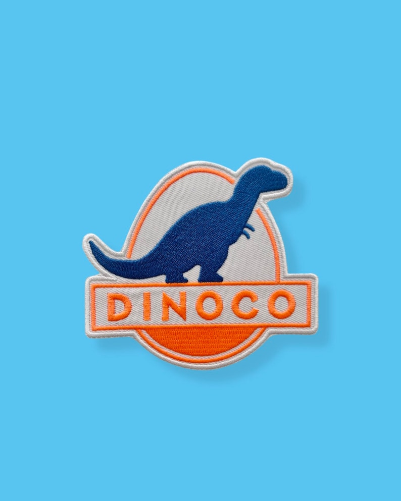 Disney, Cars , Dinoco Logo Embroidery IRON on Patch - Etsy