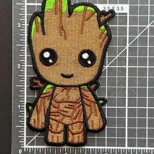 Disney, Groot, Guardians of the Galaxy Inspired, Embroidery Iron on ...
