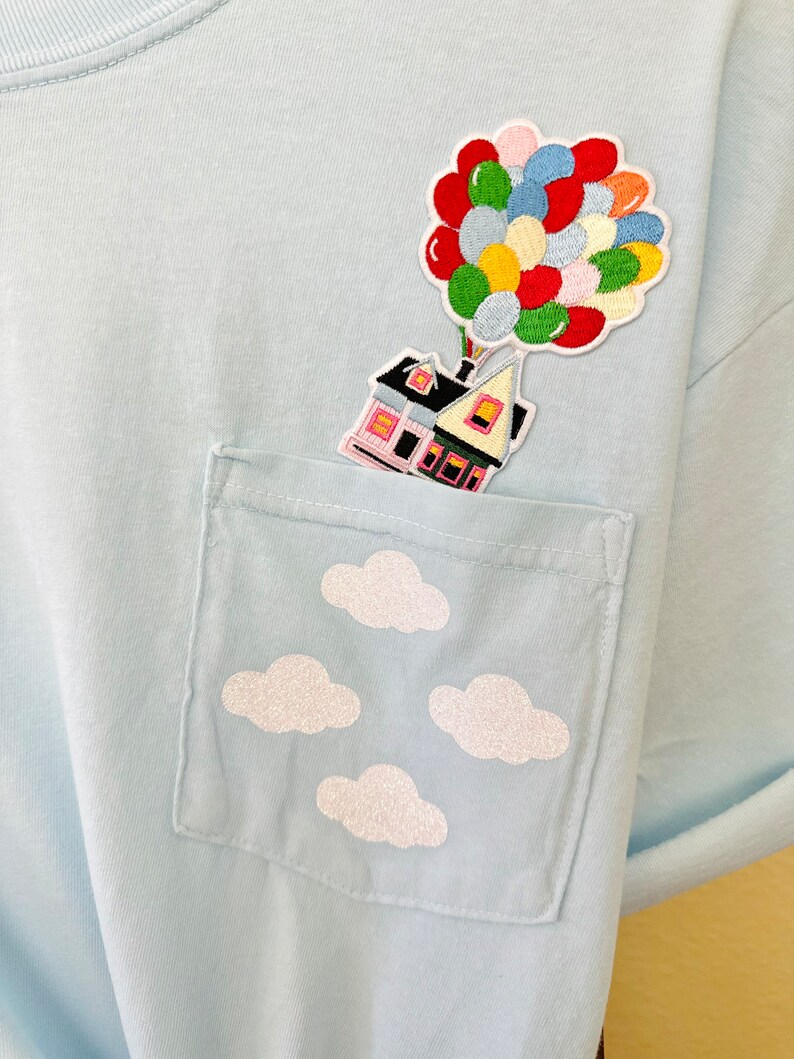 Disney up Movie Inspired Balloon House Embroidery Patch - Etsy