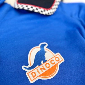 Disney, Pixar Movie, Cars, Dinoco Logo Embroidery Patch, Minimalist ...