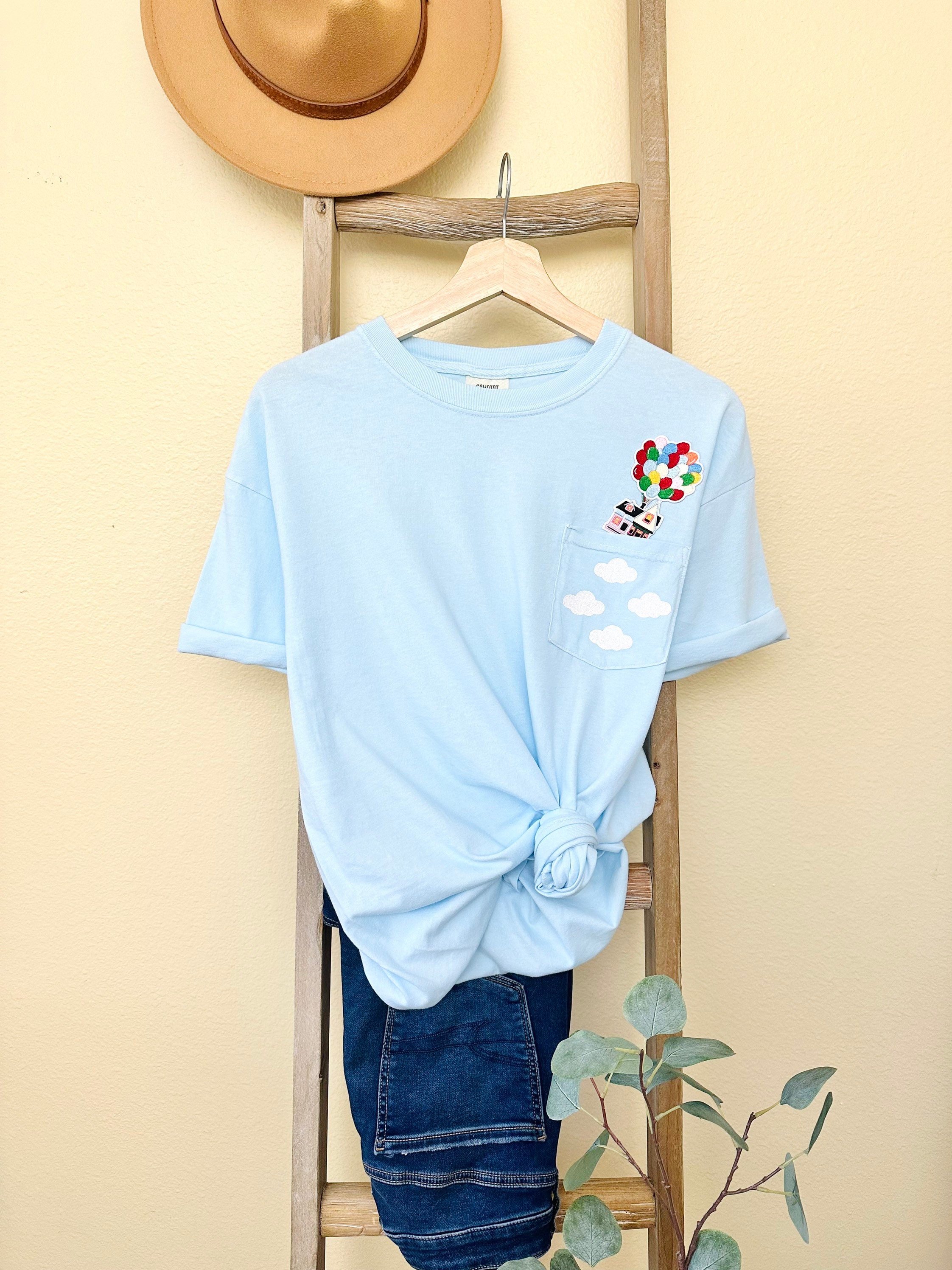 Disney, up Movie Inspired, Balloon House Embroidery Patch, Peek a Boo ...