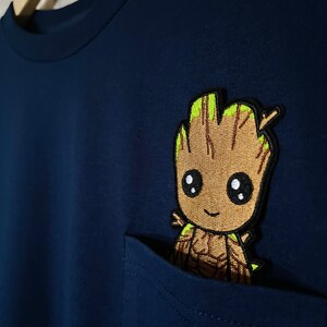 Disney, Groot, Guardians of the Galaxy Inspired, Embroidery Iron on ...