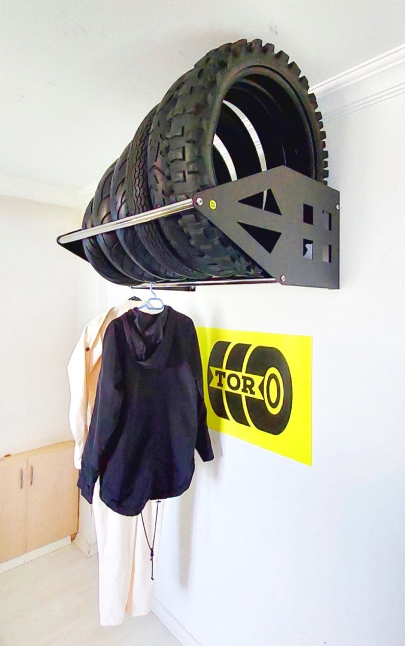 Motorcycle Wheel Rack Atv Wheel Rack Automobile Tire Rack | Etsy