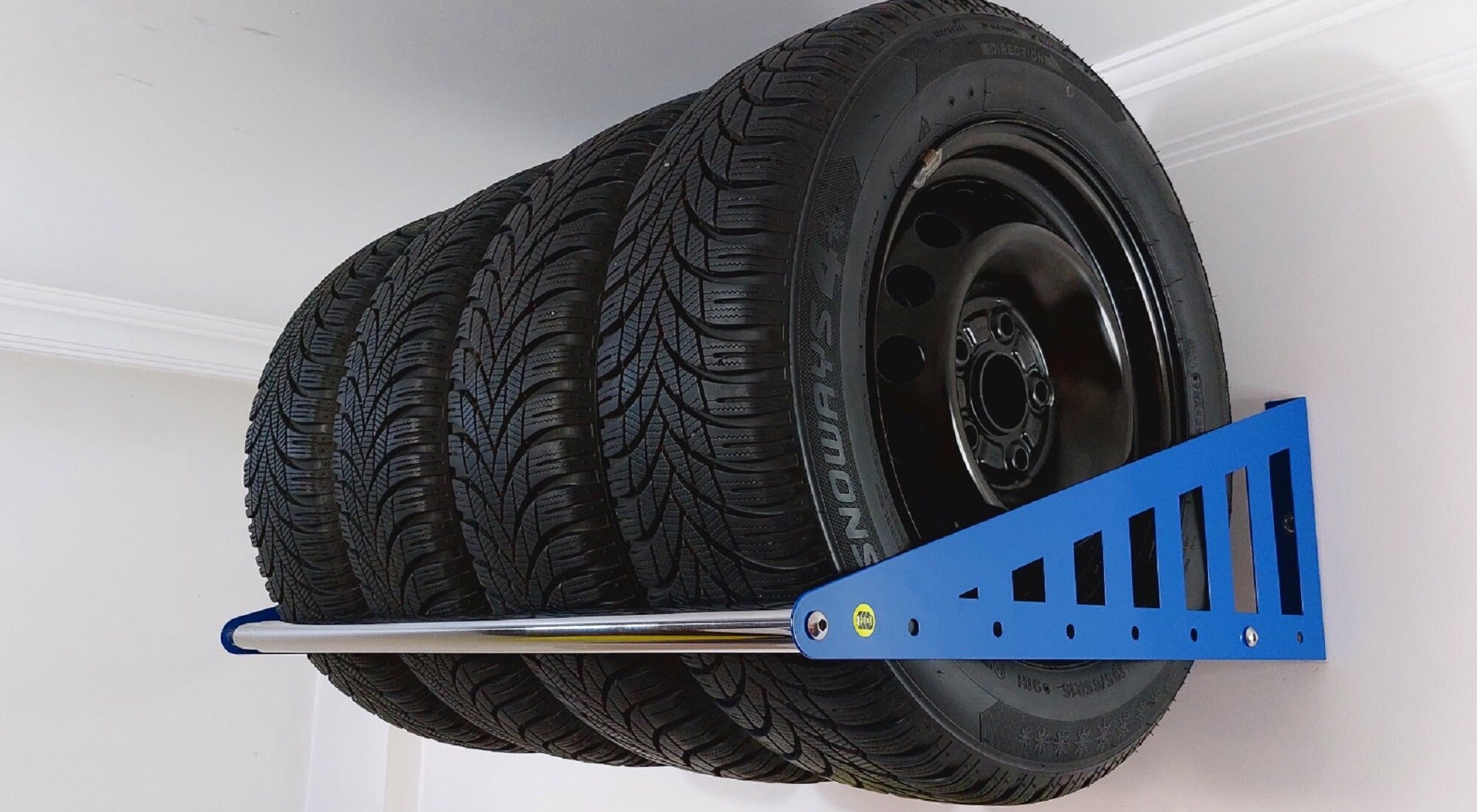 Garage Storage, Tire Storage, Red Shelf, Colorful Shelf, Wall Mount ...