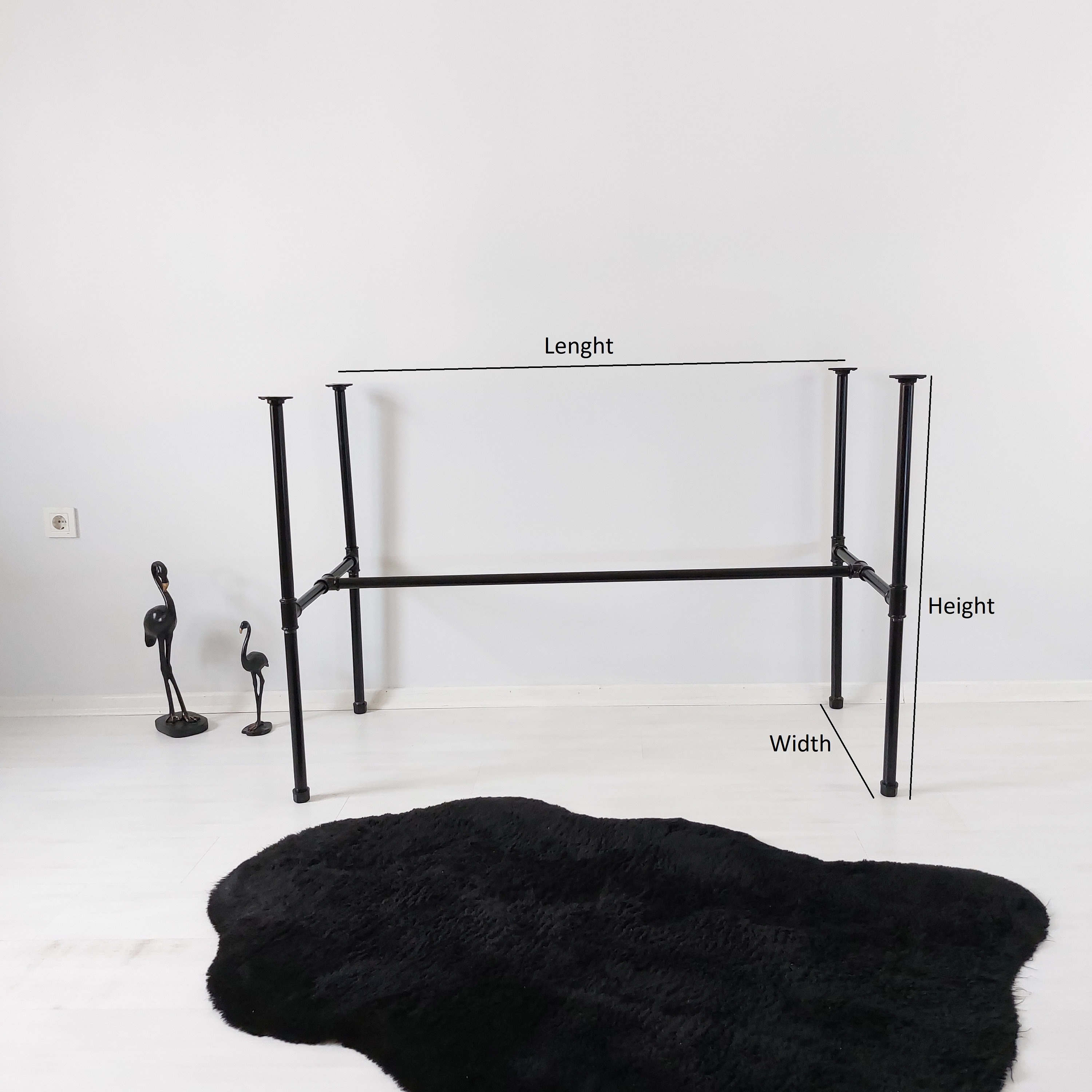 Dining Table Legs, Desk Legs, Office Table Leg, Iron Table Legs, Table ...