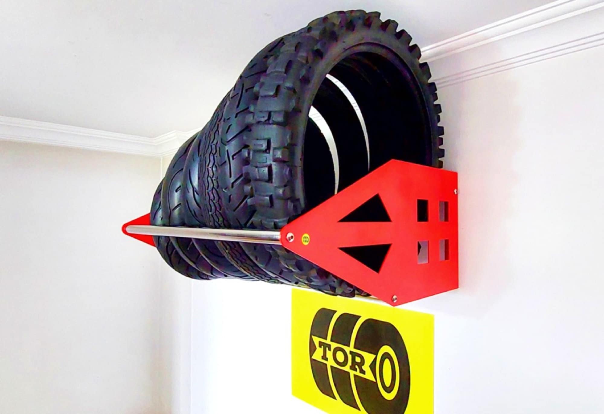 Motorcycle Wheel Rack