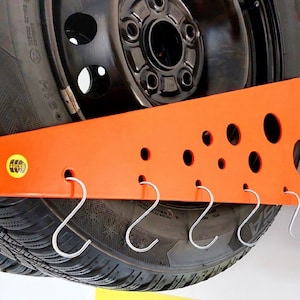 Garage Storage, Tire Storage, Red Shelf, Colorful Shelf, Wall Mount ...