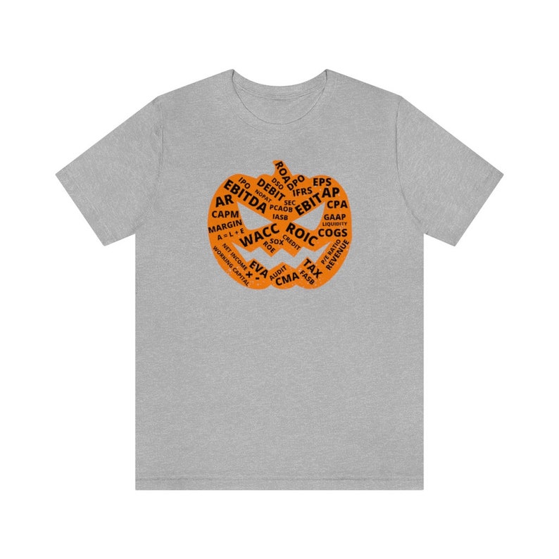 Halloween Accountant T-shirt: Accounting Pumpkin Tee - Etsy