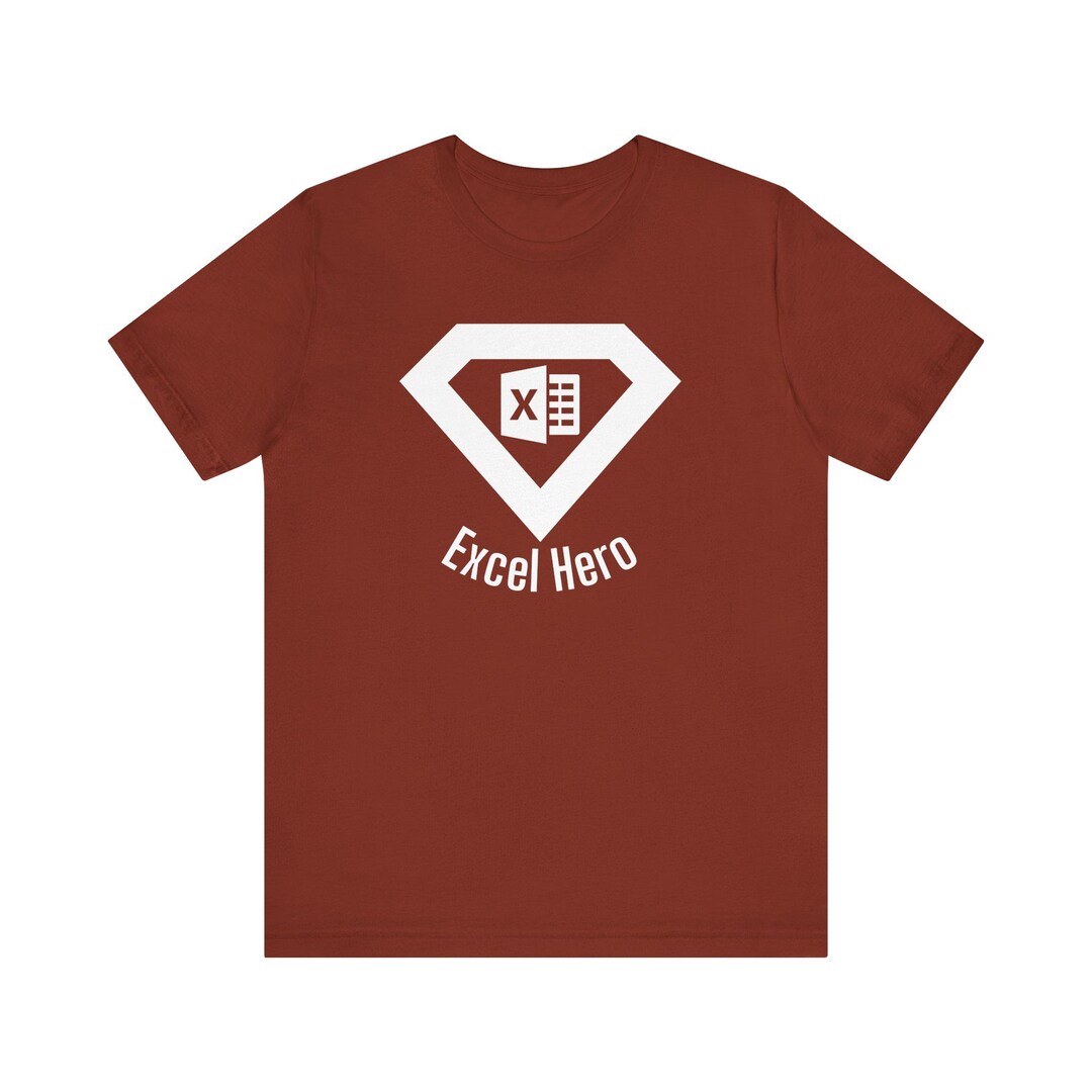 Excel Hero Accounting Shirt, Fun Accounting Shirt, Fractional CFO, CFO ...