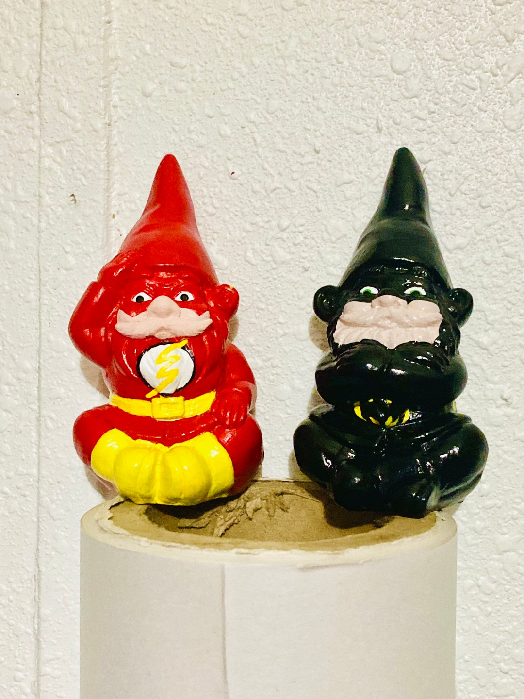 Gnome Fun Time/ Inspired Batman Lawn Accessory/ Superhero / Comic Book ...