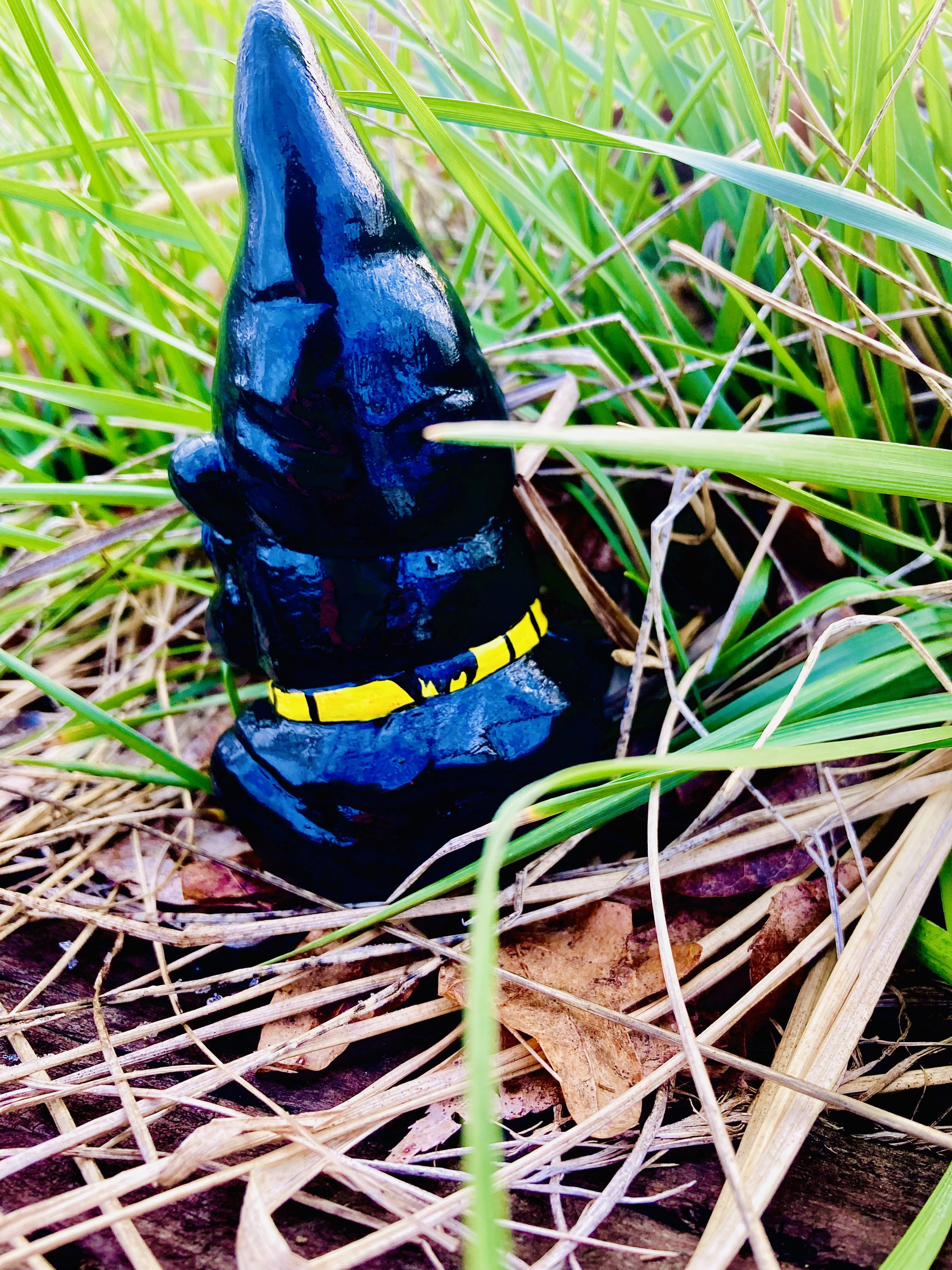 Gnome Fun Time/ Inspired Batman Lawn Accessory/ Superhero / Comic Book ...