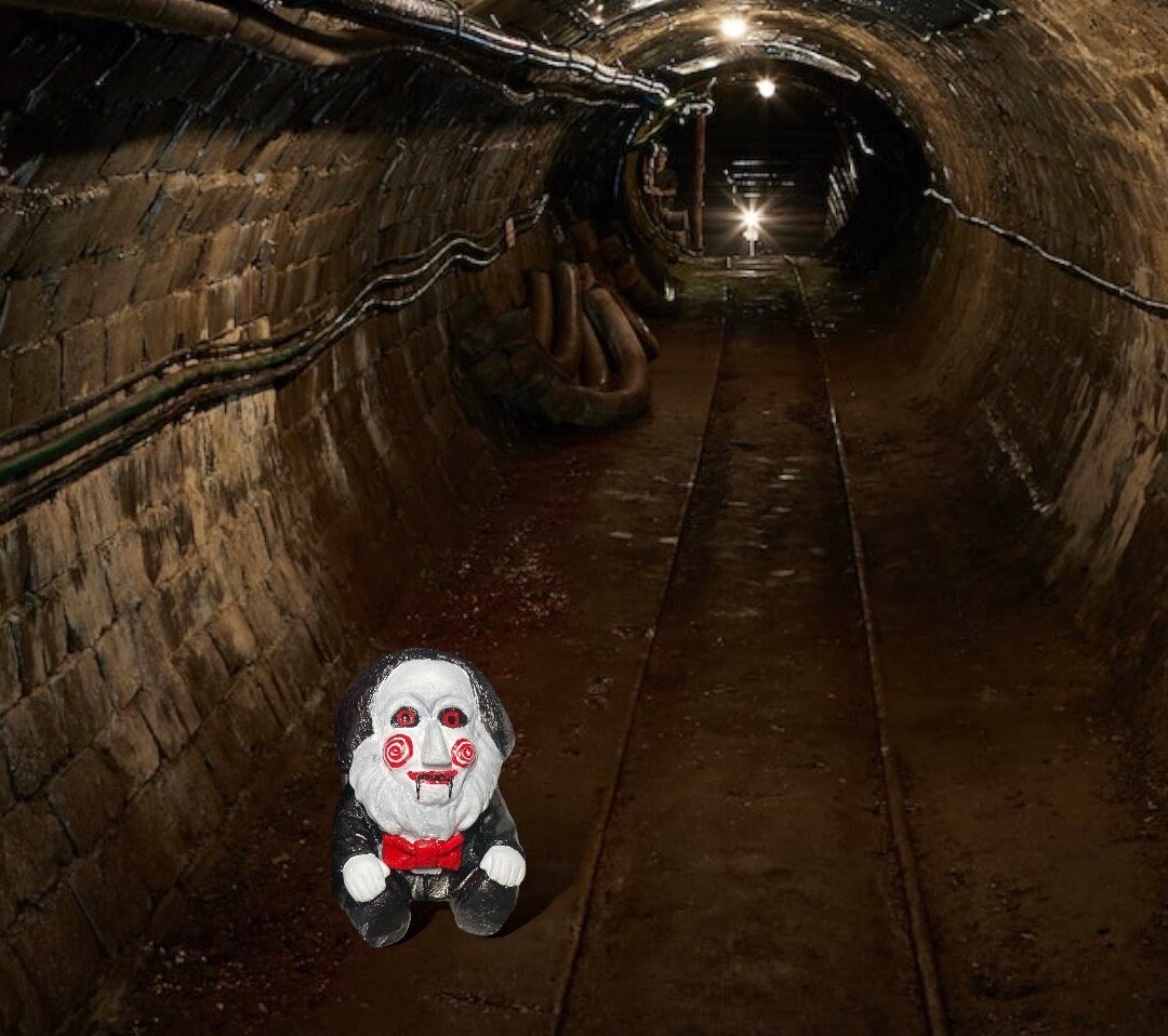 Nightmare Gnomes: Horror Movie Lawn Gnome - Jigsaw Puppet - Etsy