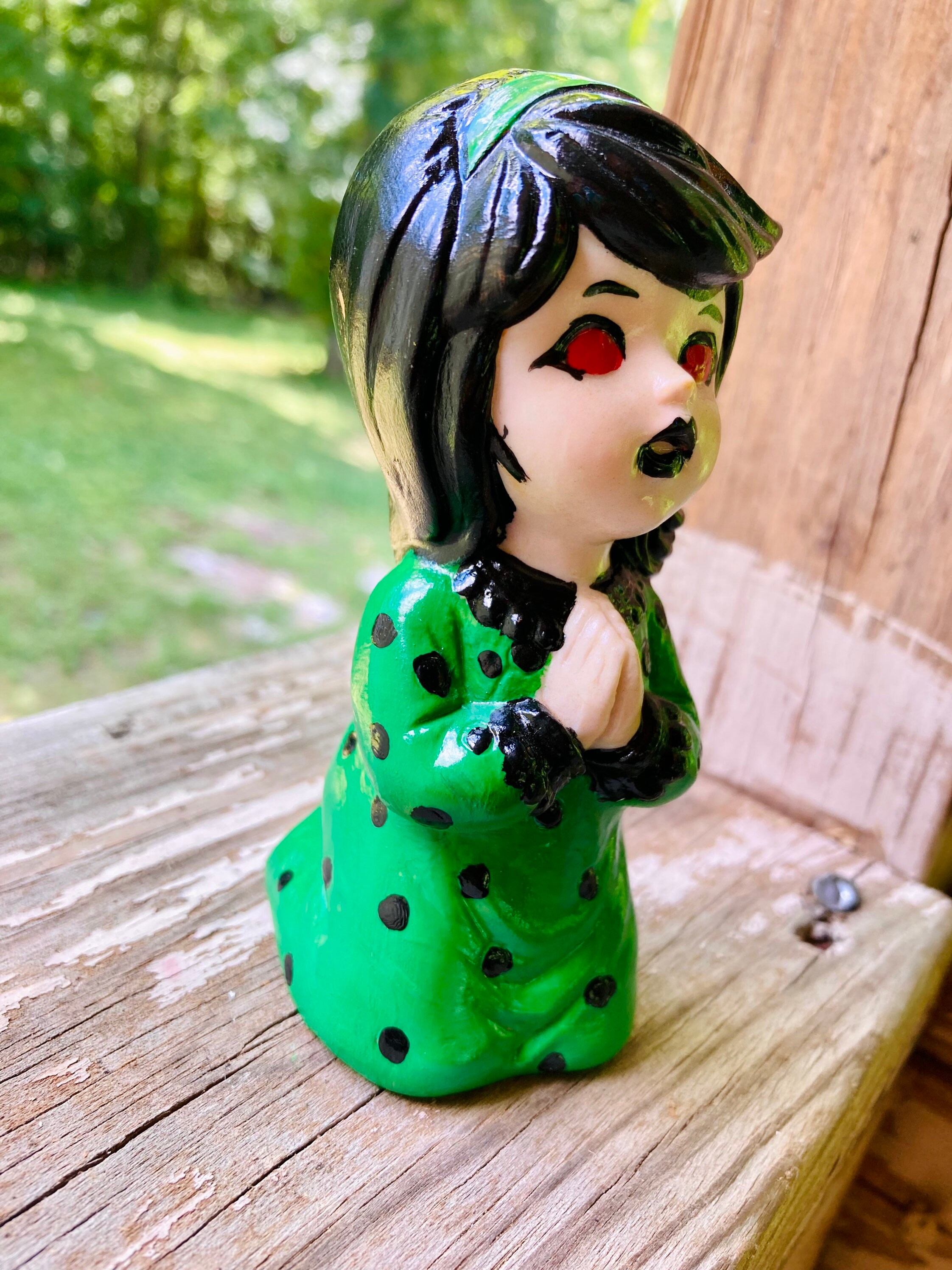Goth Girl/ Witch, Emo Girl Figurine - Etsy