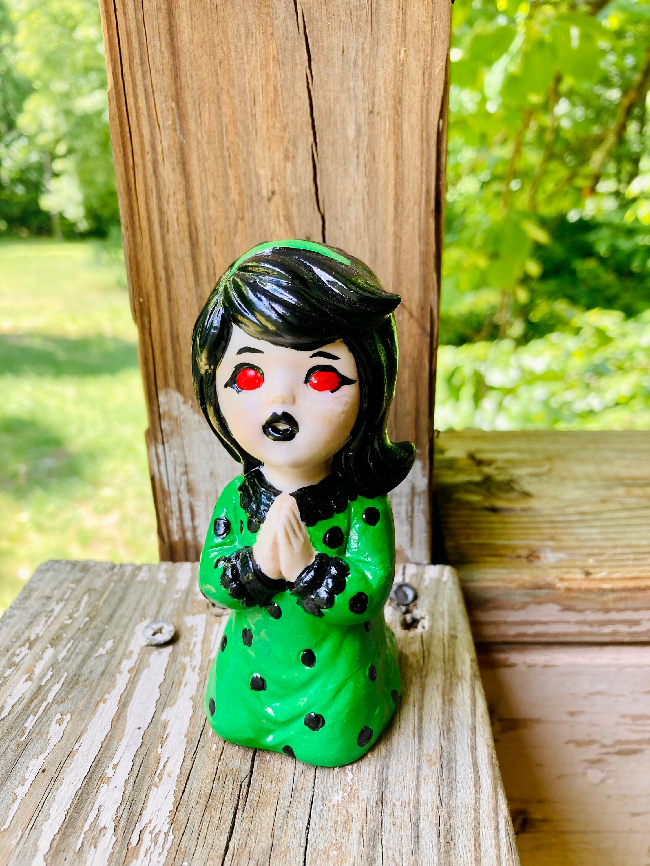 Goth Girl/ Witch, Emo Girl Figurine - Etsy