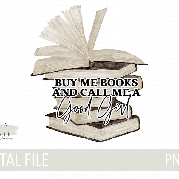 Buy Me Books and Call Me Good Girl Svg - Etsy