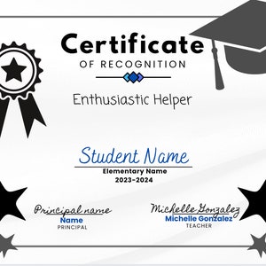 Editable Classroom Awards -- End of Year Awards -- Student Awards ...