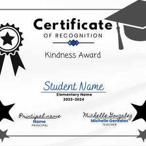 Editable Classroom Awards -- End of Year Awards -- Student Awards ...