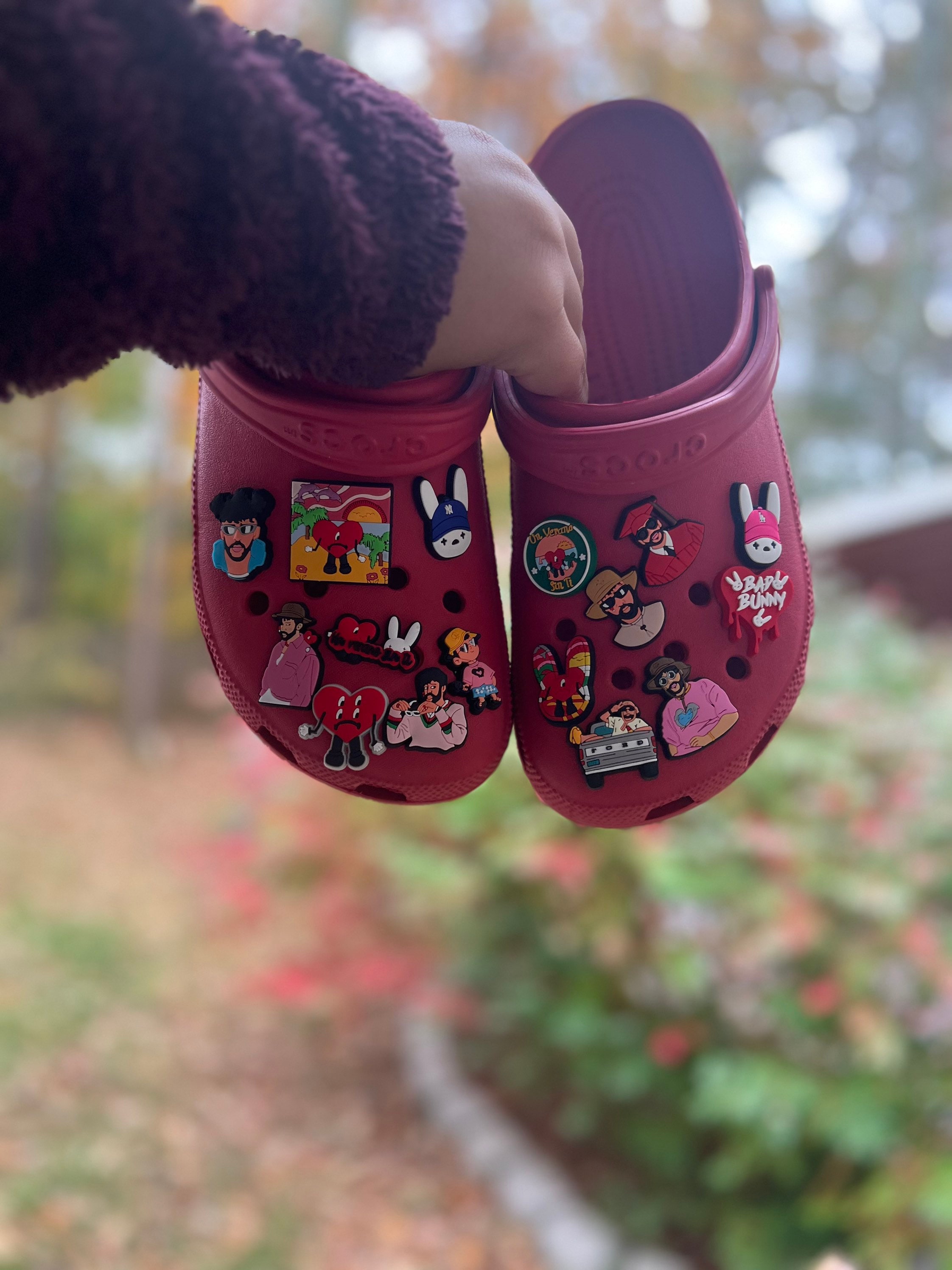 Bad Bunny Croc Charms - Etsy