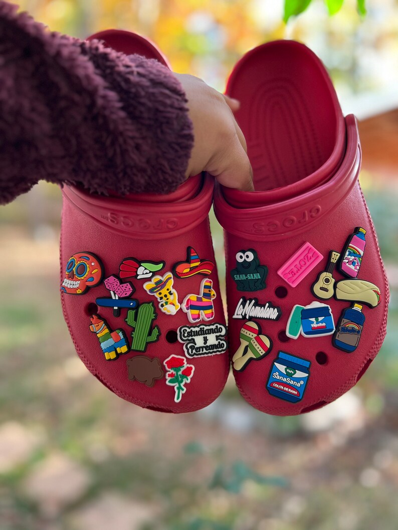 Mexican Croc Charms - Etsy