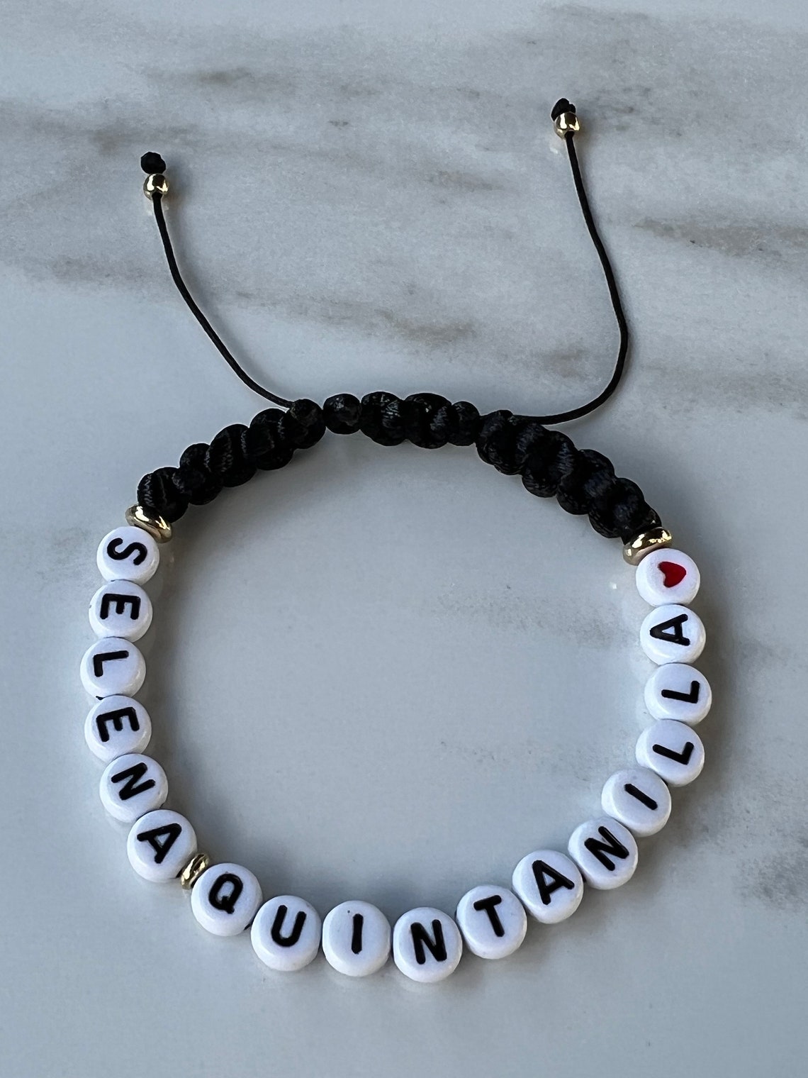 Selena Quintanilla Black Bracelet - Etsy