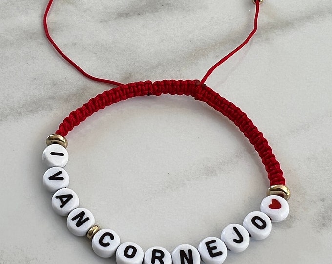 Red Ivan Cornejo Bracelet - Etsy