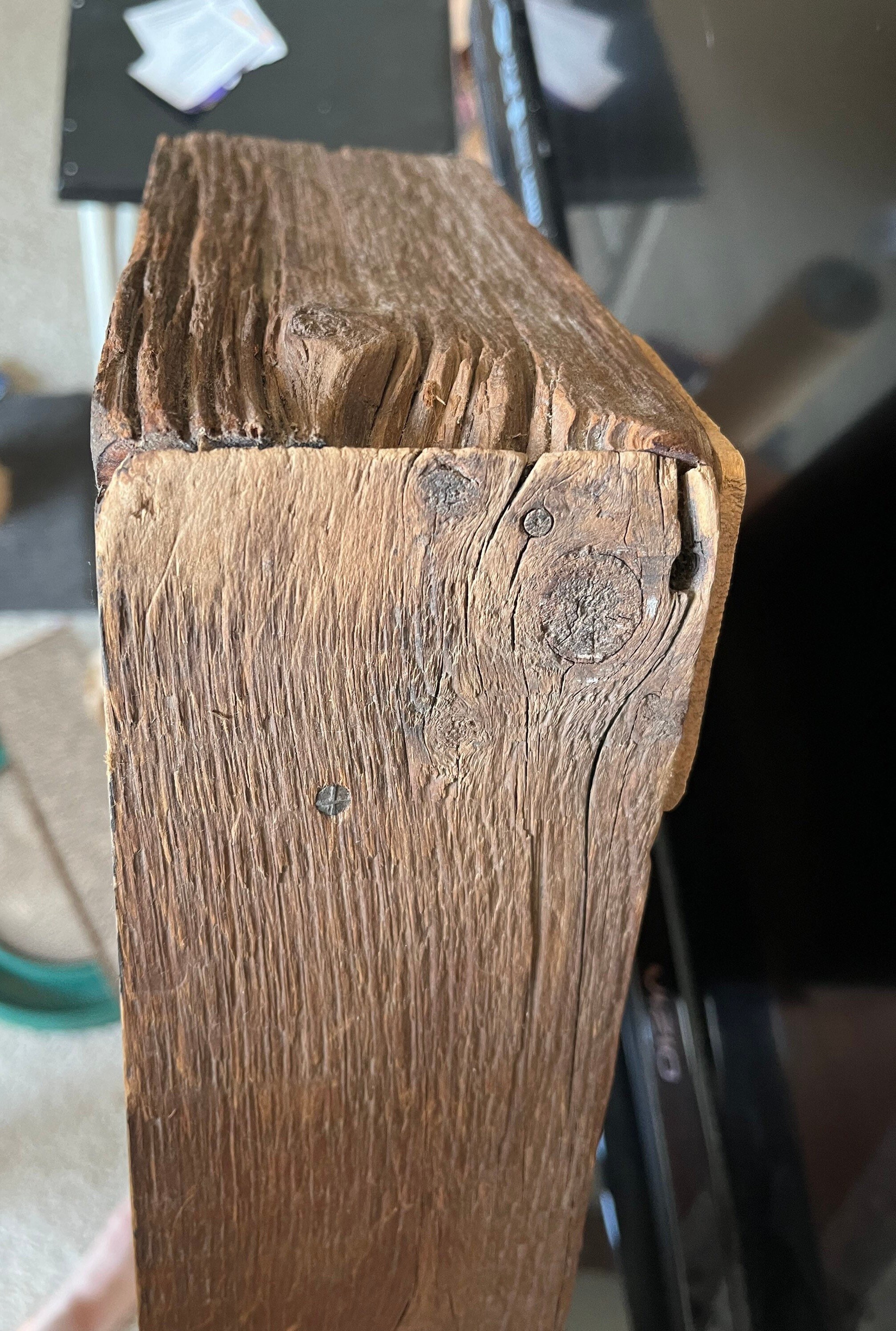 Rustic Gnome Hobbit House Handmade Clock Made of Barn Boards With Hand ...