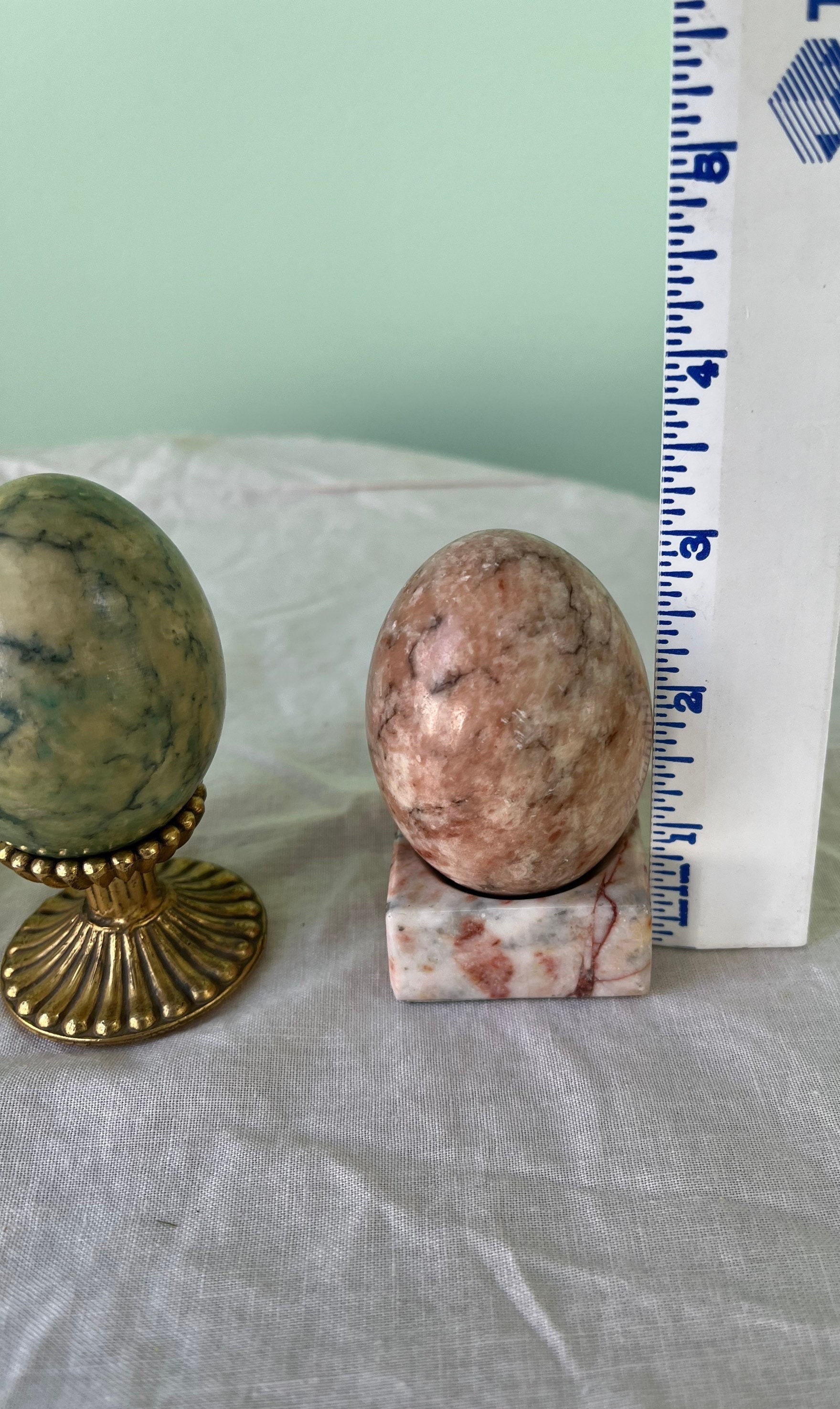 Egg Collection With Stands. 5 Pretty Eggs for Display. Symbol - Etsy