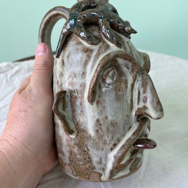 Pottery Face - Etsy