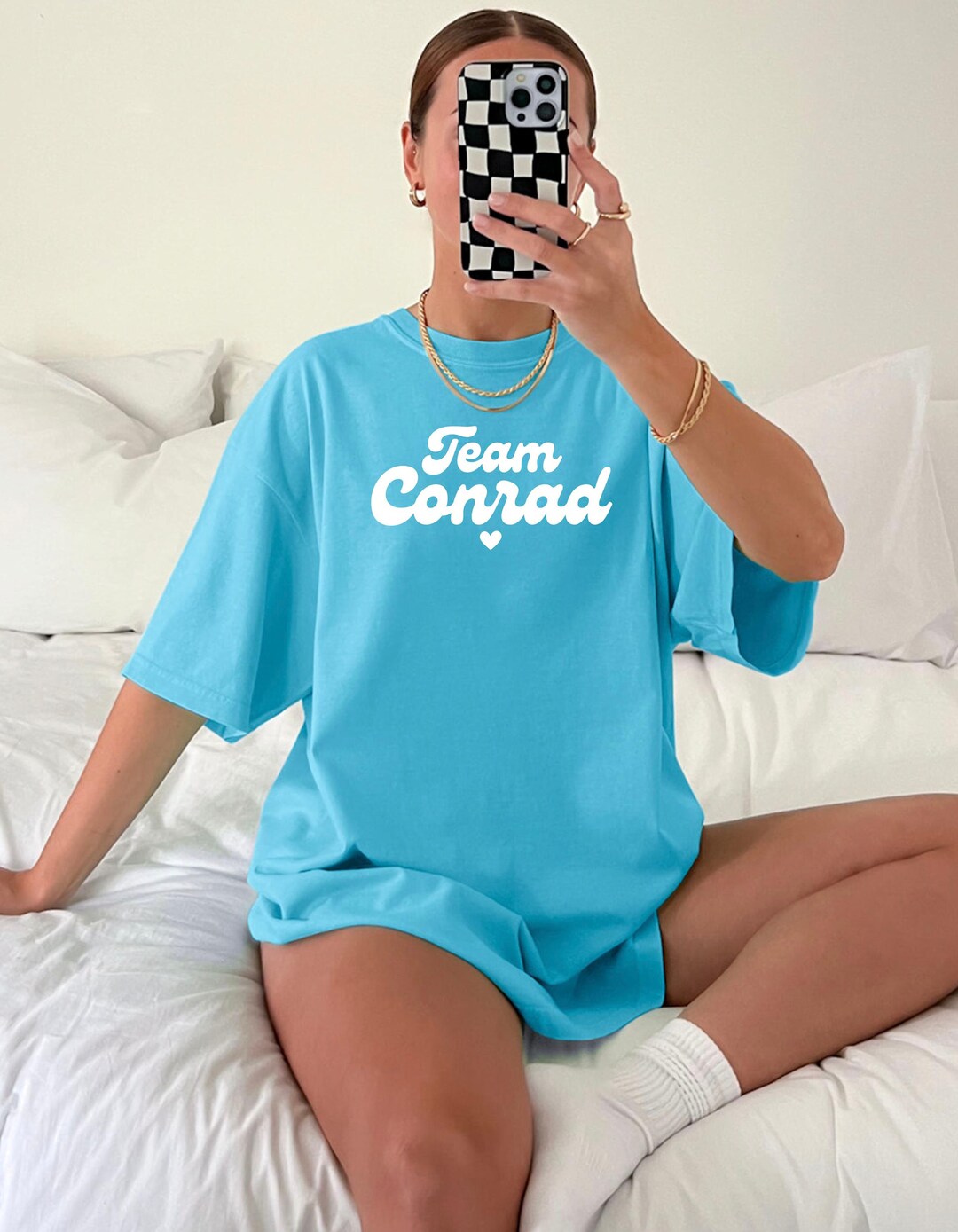 Team Conrad Tee Cursive | the Summer I Turned Pretty | Unisex Comfort ...