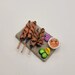 Clay Miniature of Satay Chicken and Peanut Sauce - Etsy
