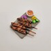 Clay Miniature of Satay Chicken and Peanut Sauce - Etsy