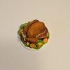 Clay Miniature of Satay Chicken and Peanut Sauce - Etsy