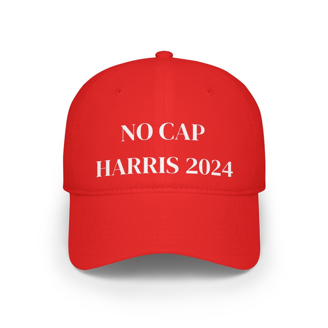 No Cap Harris 2024 Satirical Red Hat for Political Enthusiasts Perfect ...