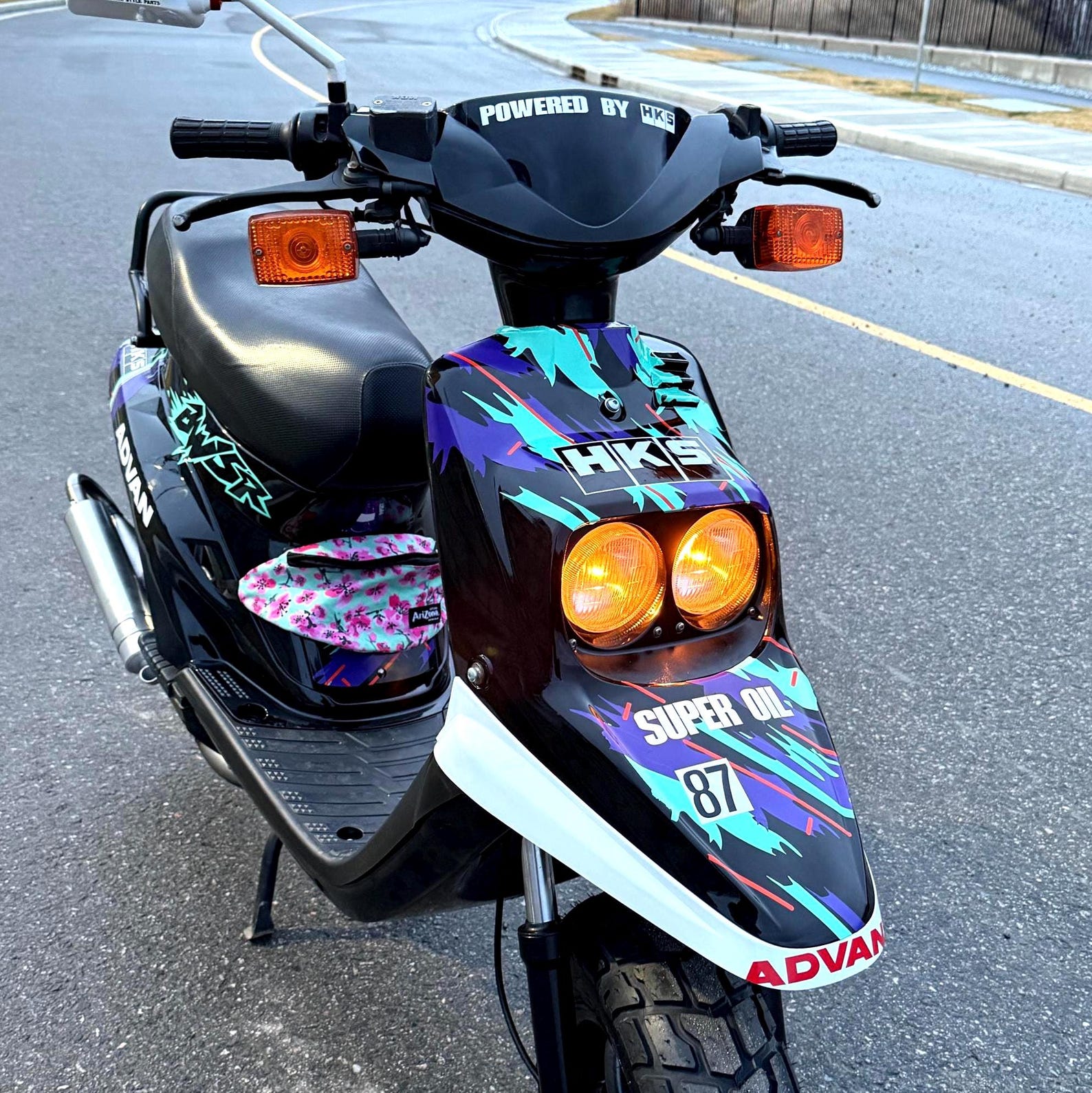 HKS JDM Oil Splatter Livery | 90s Racing Decal Design Files (svg, Png ...