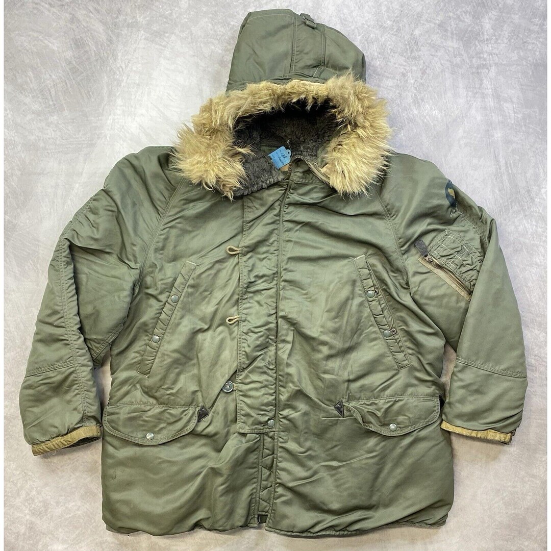 Vintage U.S. Air Force Shade 1511 Type N3B MIL-J-6279F Parka Jacket Size XL - Etsy