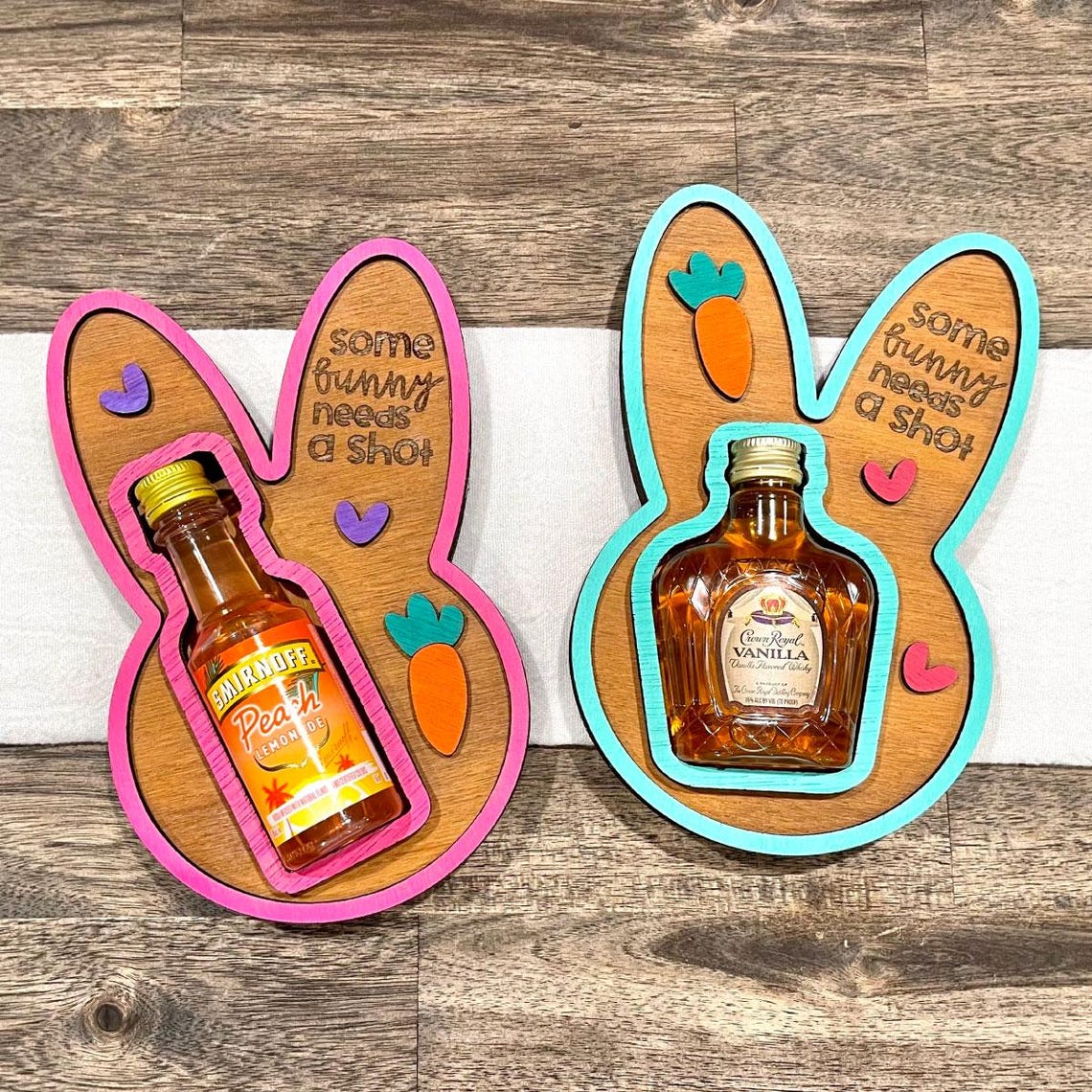 Adult Easter Basket Gift, Mini Alcohol Bottle Box for Easter, Liquor ...