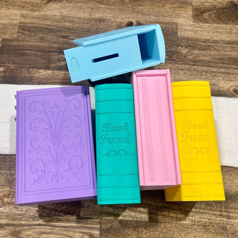 Piggy Fund Reading Book - Etsy