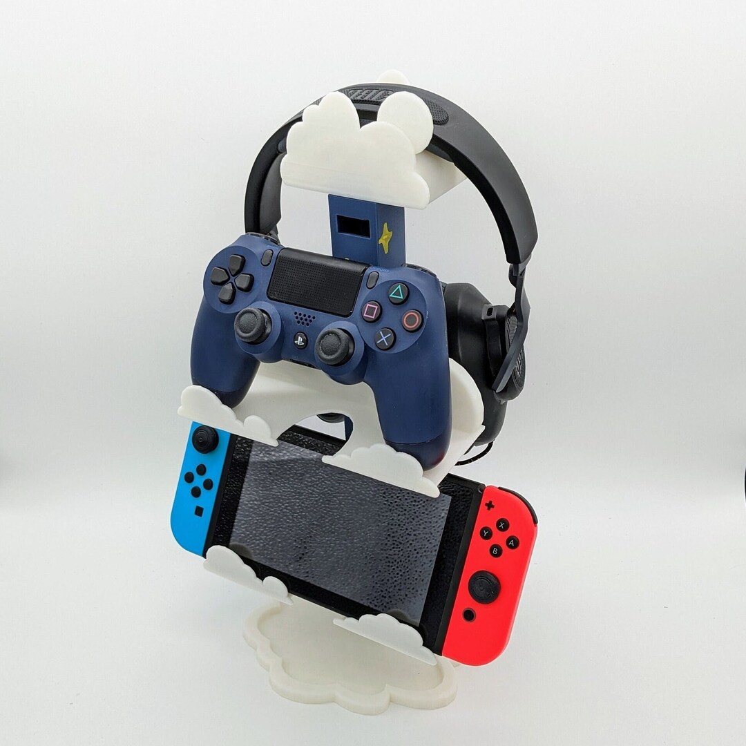 3D Printed Cute Adjustable Display Stand / Gamer Girl Controller Stand ...