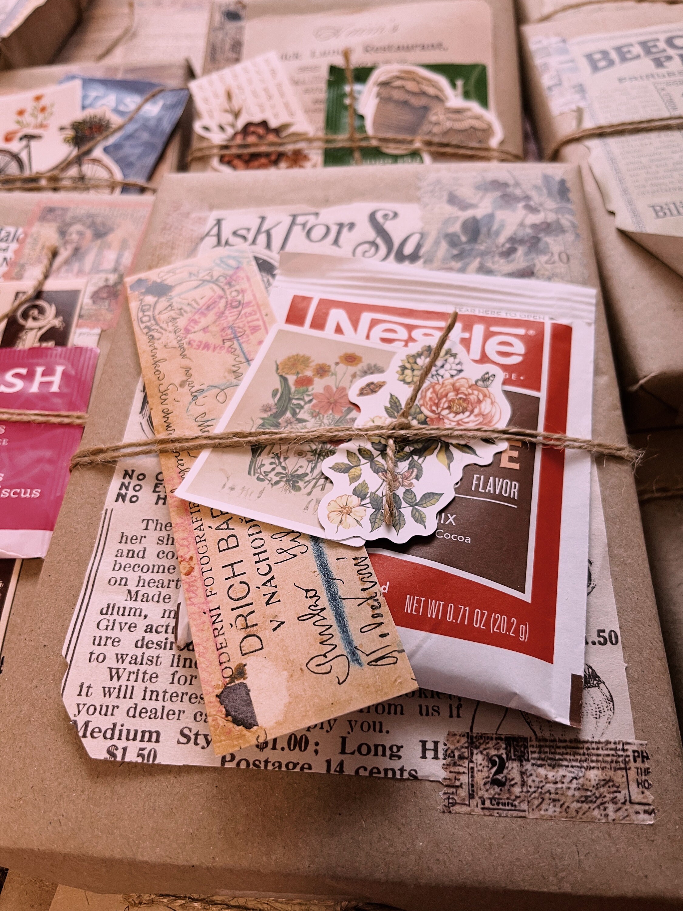 Blind Date With A Book & Hot Drink With Bookmark Plus Stickers ...
